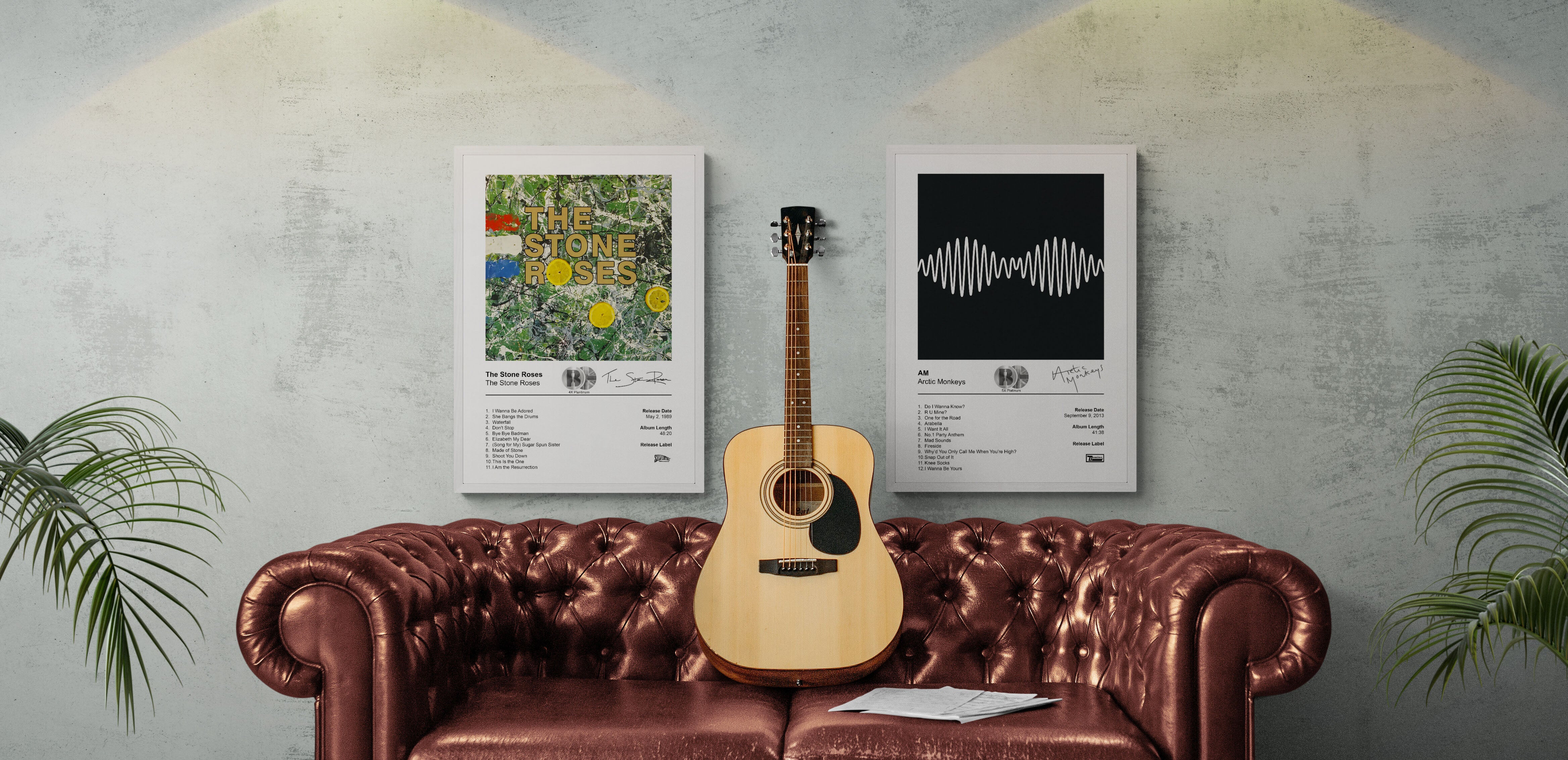 Rock Album Posters - Ink And Canvas Creation – Ink and Canvas Creation